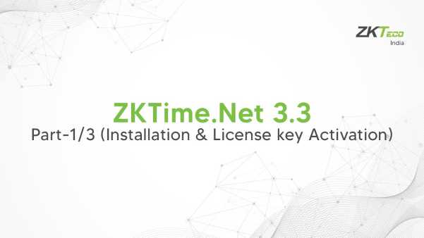 ZKTime.Net 3.3(Support VL Device)